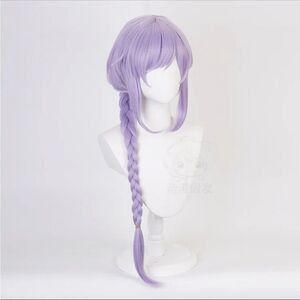 Hair | Genshin Impact Qiqi Cosplay Costume Purple Braided Wig | Poshmark